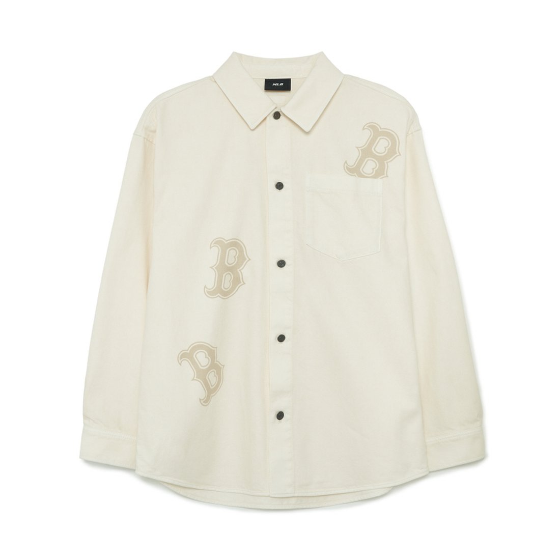 베이직 멀티 메가로고 데님셔츠(3ADRB0334-43CRM), 믿고 사는 즐거움 SSG.COM