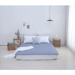 로렌데코 세탁이 편리한 밴딩 패드SS BL - SSG.COM