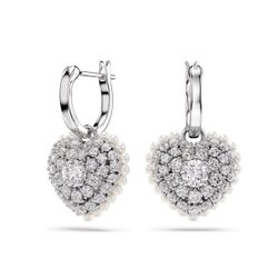 스와로브스키 귀걸이 하이퍼볼라 하트 드롭 5684384 - SSG.COM