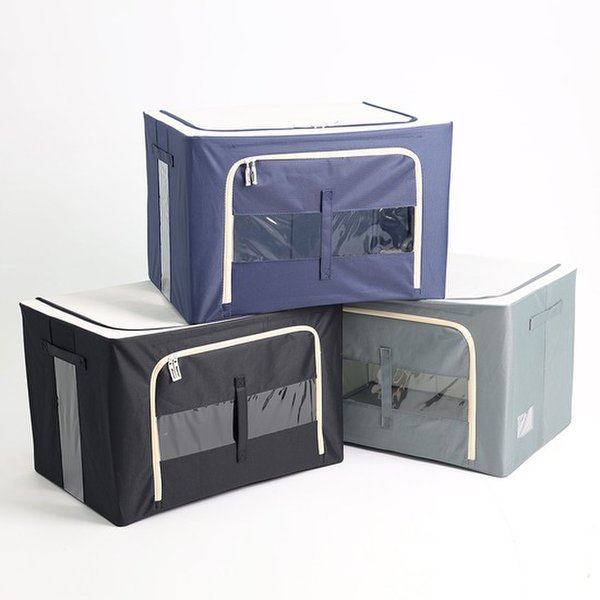 1+1 수납함 리빙박스 이불정리함 의류정리함 100L 2P + 이불압축팩 특대형 2P - SSG.COM
