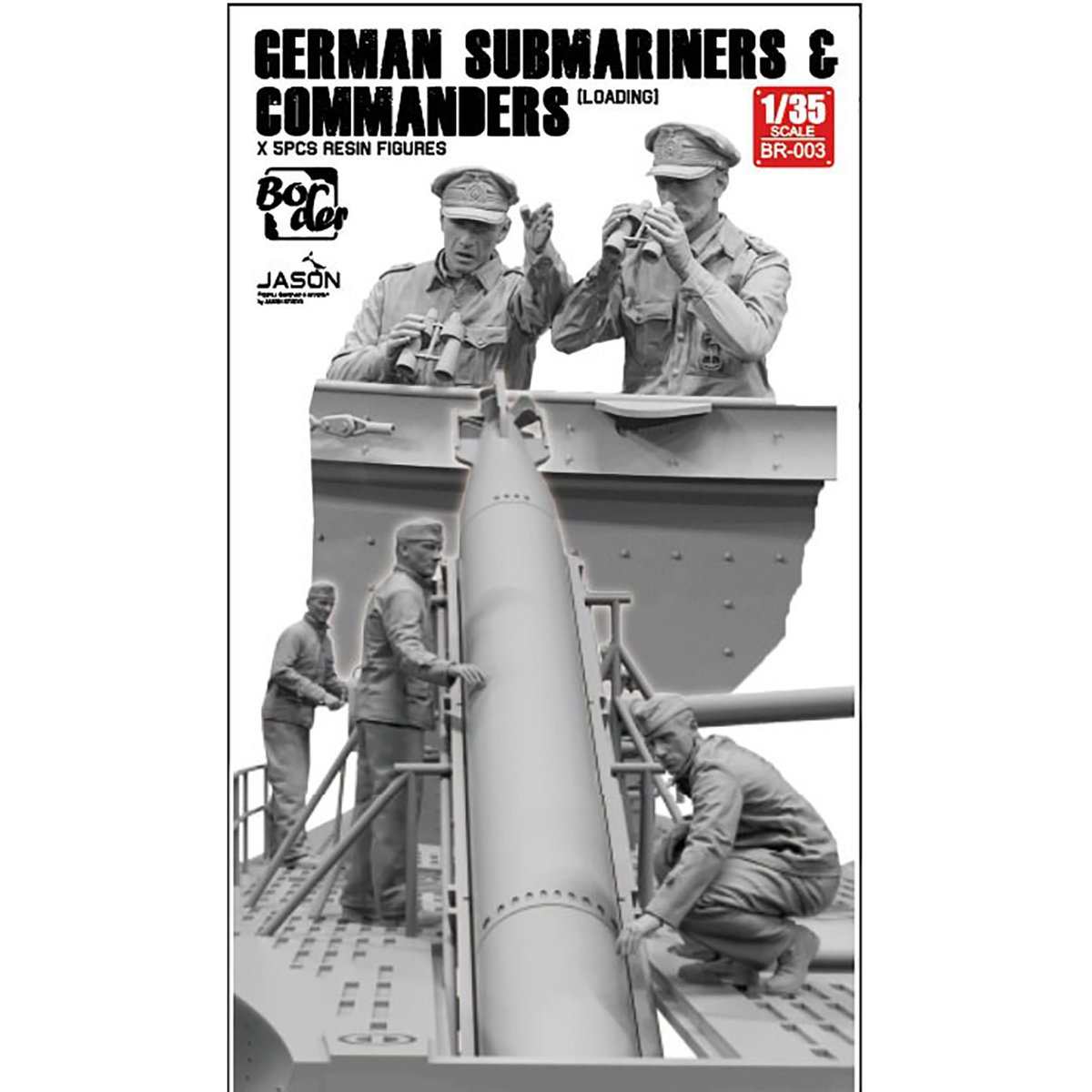 CXBR-003 1대35 독일군 유보트 승무원 세트 - 5개 - SSG.COM