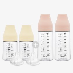 스펙트라 올셋 PA 젖병 160ml(2개입,젖꼭지 포함)+260ml(2개입,젖꼭지 미포함) - SSG.COM