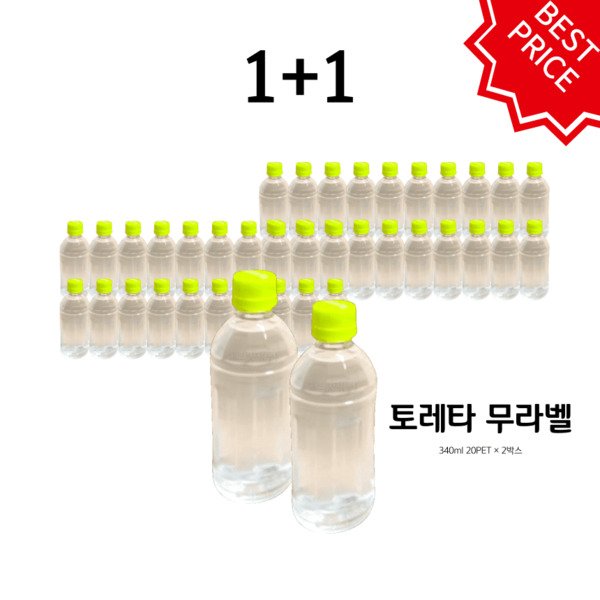 토레타 무라벨 340ml PET 40개 - SSG.COM
