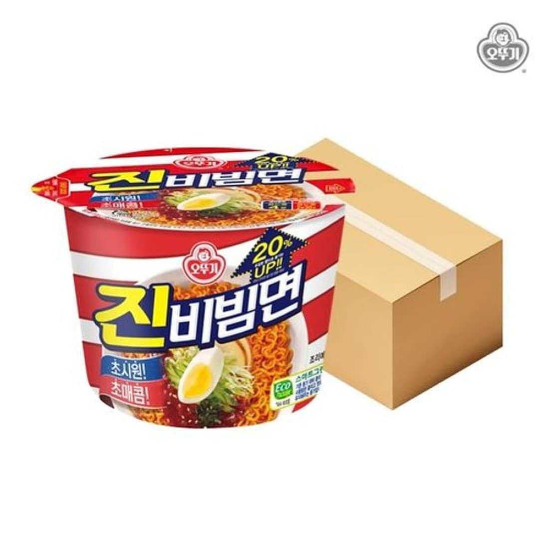 오뚜기 진비빔면(용기) 132g 12개, 믿고 사는 즐거움 SSG.COM