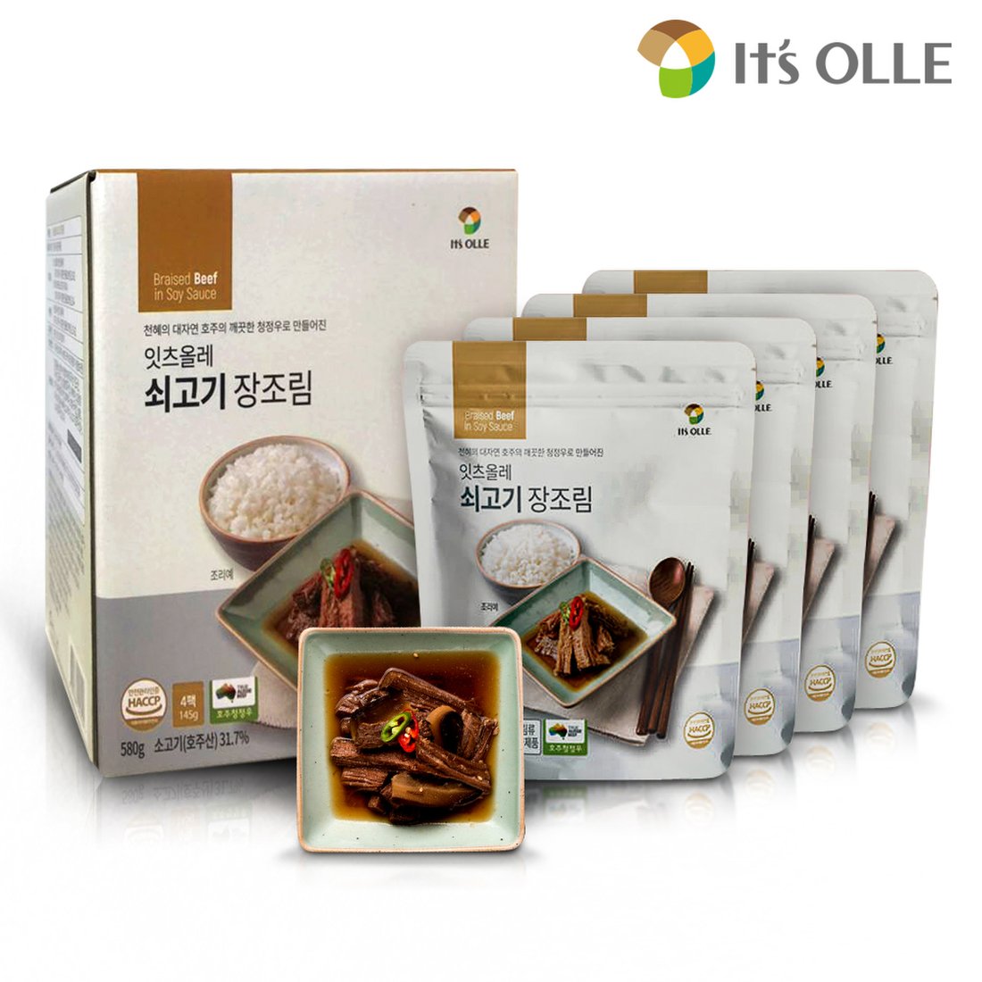 [잇츠올레] 쇠고기 장조림 145g (4팩), 믿고 사는 즐거움 SSG.COM