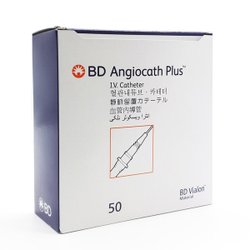 BD 메디컷 카테타 Angiocath plus 50개입 IV카테터 24G - SSG.COM