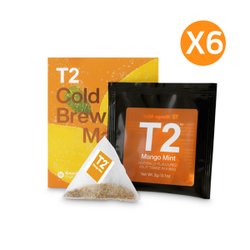 T2 티투 망고 민트 콜드브루 과일차 티백 15개입 X6 - SSG.COM