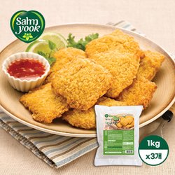 [삼육] 식물성으로 만든 채식너겟 1kg x3개 - SSG.COM