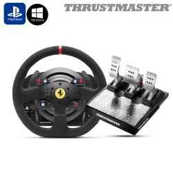 트러스트마스터 T300 페라리 Integral 레이싱휠, TLCM 프로 3패달 패키지(PS5,PS4,PC용)SSG - SSG.COM