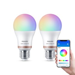 필립스 위즈 컬러 앰비언스 LED 스마트 전구 동작감지 스페이스 센싱 패키지 2ea - SSG.COM