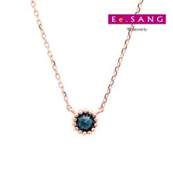 18k_블루다이아 라브목걸이 - SSG.COM