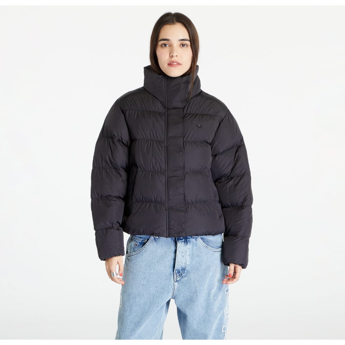 [여성] 쇼트 비건 퍼퍼 재킷 II8466 아디다스오리지널 나일론 숏 크롭 패딩 자켓 점퍼 루즈핏, 믿고 사는 즐거움 SSG.COM