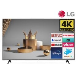 [리퍼] LG 75인치(190cm) 75UQ8000 4K UHD 스마트TV 수도권벽걸이 설치비포함 - SSG.COM