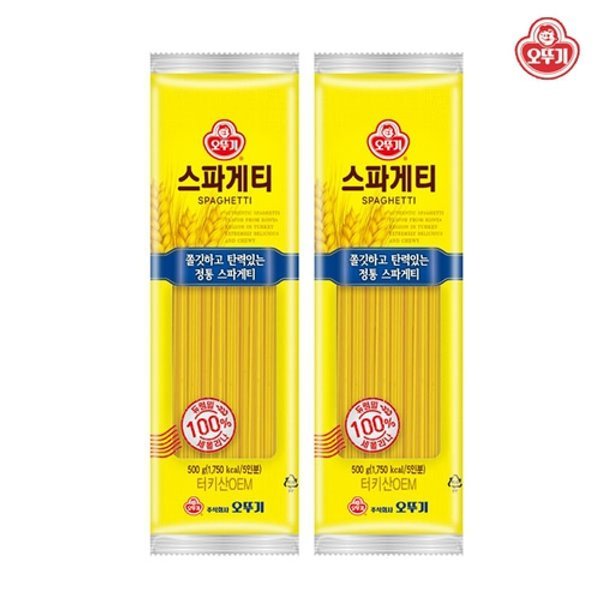 [오뚜기] 터키 스파게티 (500g) x 2 - SSG.COM