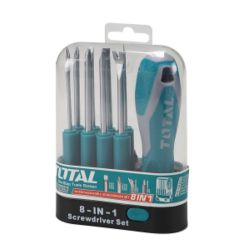 TOTAL 드라이버 세트 비트 8PCS 핸들 1PCS - SSG.COM