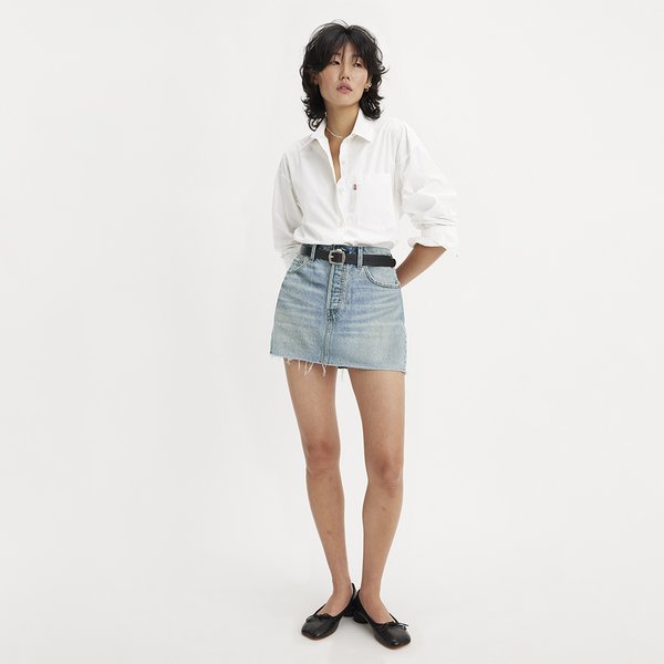 리바이스 여성 아이콘 데님 스커트 A46940024 (A4694-0024) - SSG.COM