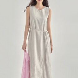 [더나무그림]여성 라운드넥 민소매 원피스 NCO5OP003 노트OPS - SSG.COM