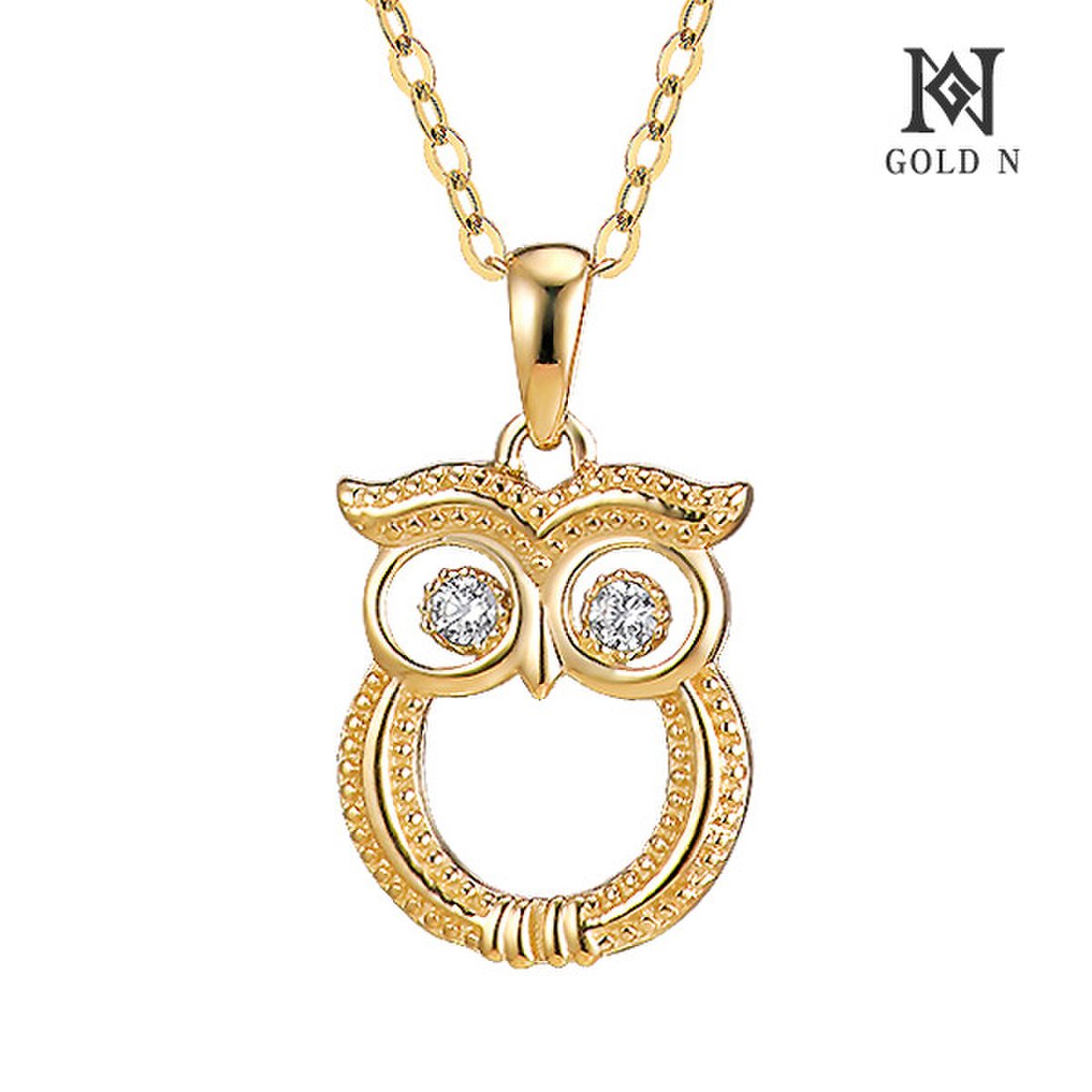 골드앤 18K 골든홀 부엉이 목걸이 소, 믿고 사는 즐거움 SSG.COM