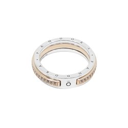 판도라 시그니처 투톤 로고 파베 링 182773C01 - SSG.COM