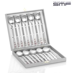 완자 홍 세라믹 수저세트 10P - SSG.COM