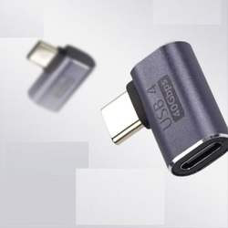 USB 4.0 TypeC 꺾임 젠더 GEN3 C타입toC타입 JA054 유에스비 - SSG.COM