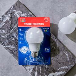 번개표 LED램프 8W 주광색 - SSG.COM