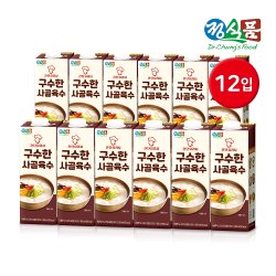 정식품 간단요리사 구수한 사골육수 950ml 12입 - SSG.COM