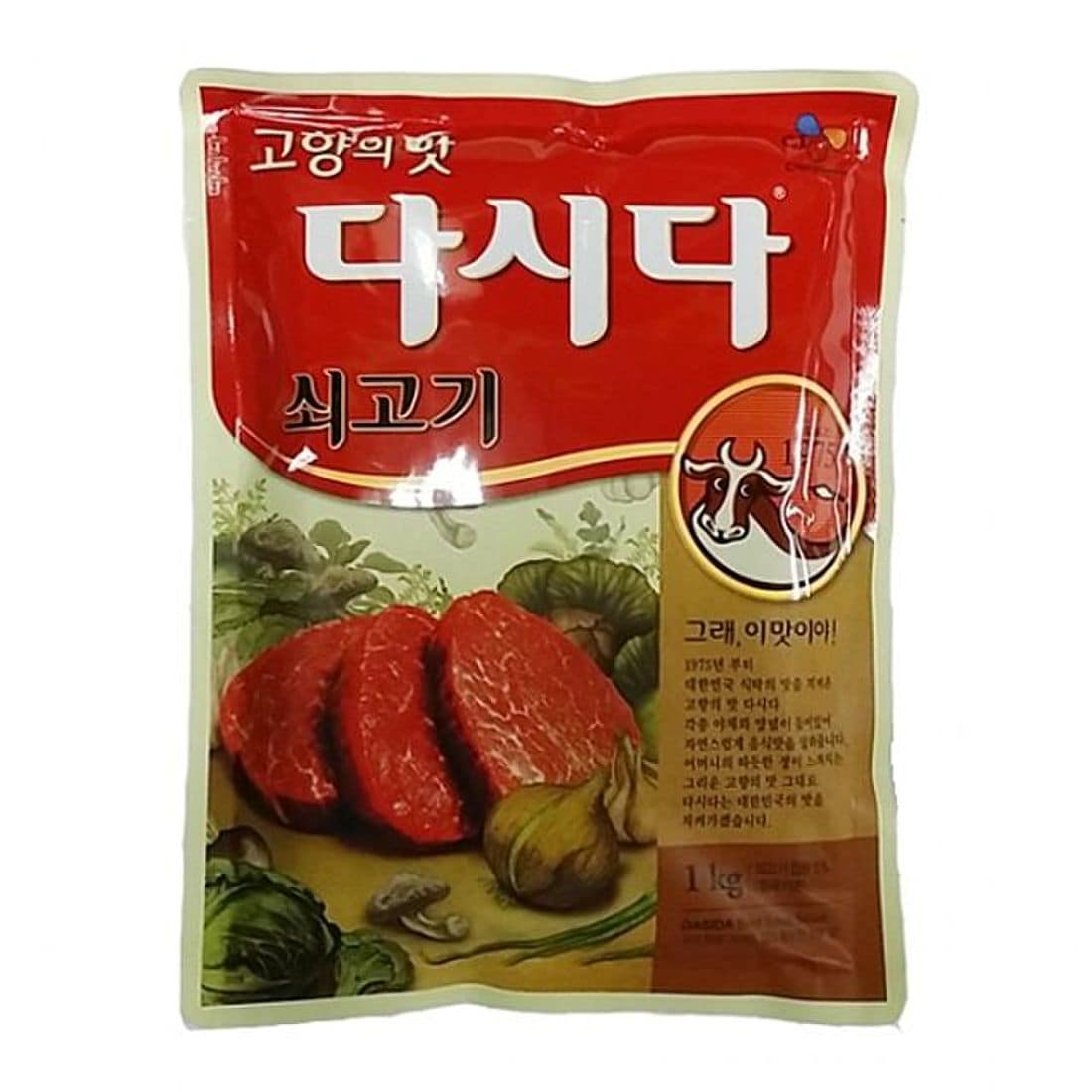 신선한 푸드 CJ백설 쇠고기다시다 1kg, 신세계적 쇼핑포털 SSG.COM