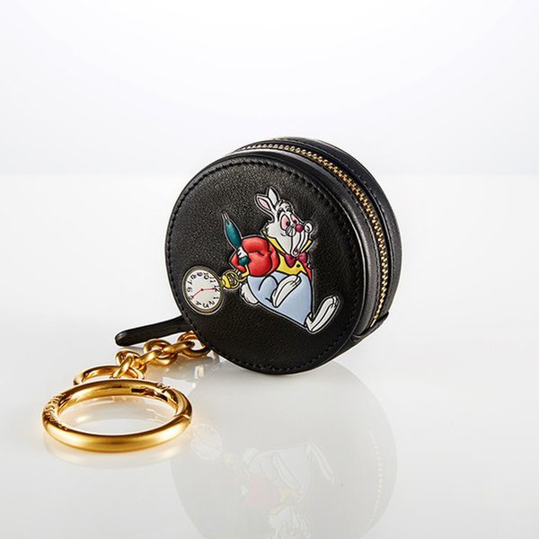 1300K 디즈니 앨리스 토끼 원형지갑 참 Black F - SSG.COM