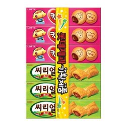 롯데제과 비스킷assort기획 6번들 204g x10 - SSG.COM