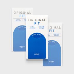 바른생각 오리지널핏 일반형 콘돔 3box - 36p - SSG.COM