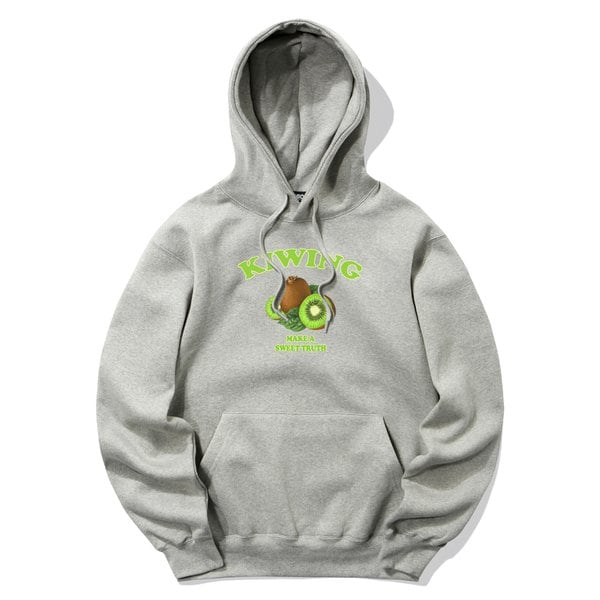 [트립션] KIWING 후드티 - 그레이 - SSG.COM