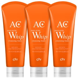 C2Y 퓨어 아크네 휩 저자극 클렌징폼 220ml 3개 / 대용량 폼클렌징 - SSG.COM