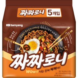 [삼양] 짜짜로니(140g*5) 700g - 이마트몰