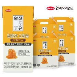 [한미]완전두유 달콤한 고칼슘 아카시아꿀 190ml 64팩, 신세계적 쇼핑포털 SSG.COM