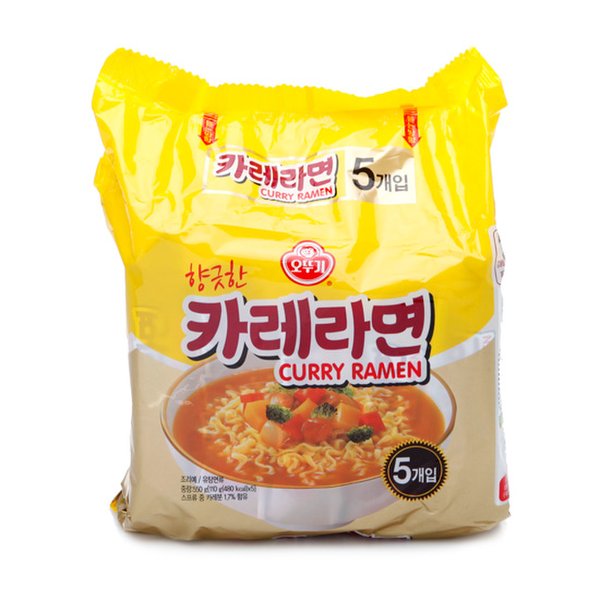 [오뚜기] 카레라면 (110g*5) 550g - SSG.COM