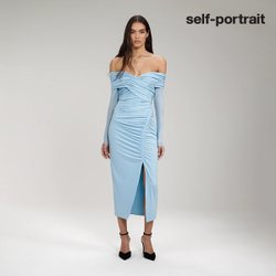 [self-portrait] 저지 크로스오버 바스트 미디 드레스 (PF22-073) - SSG.COM