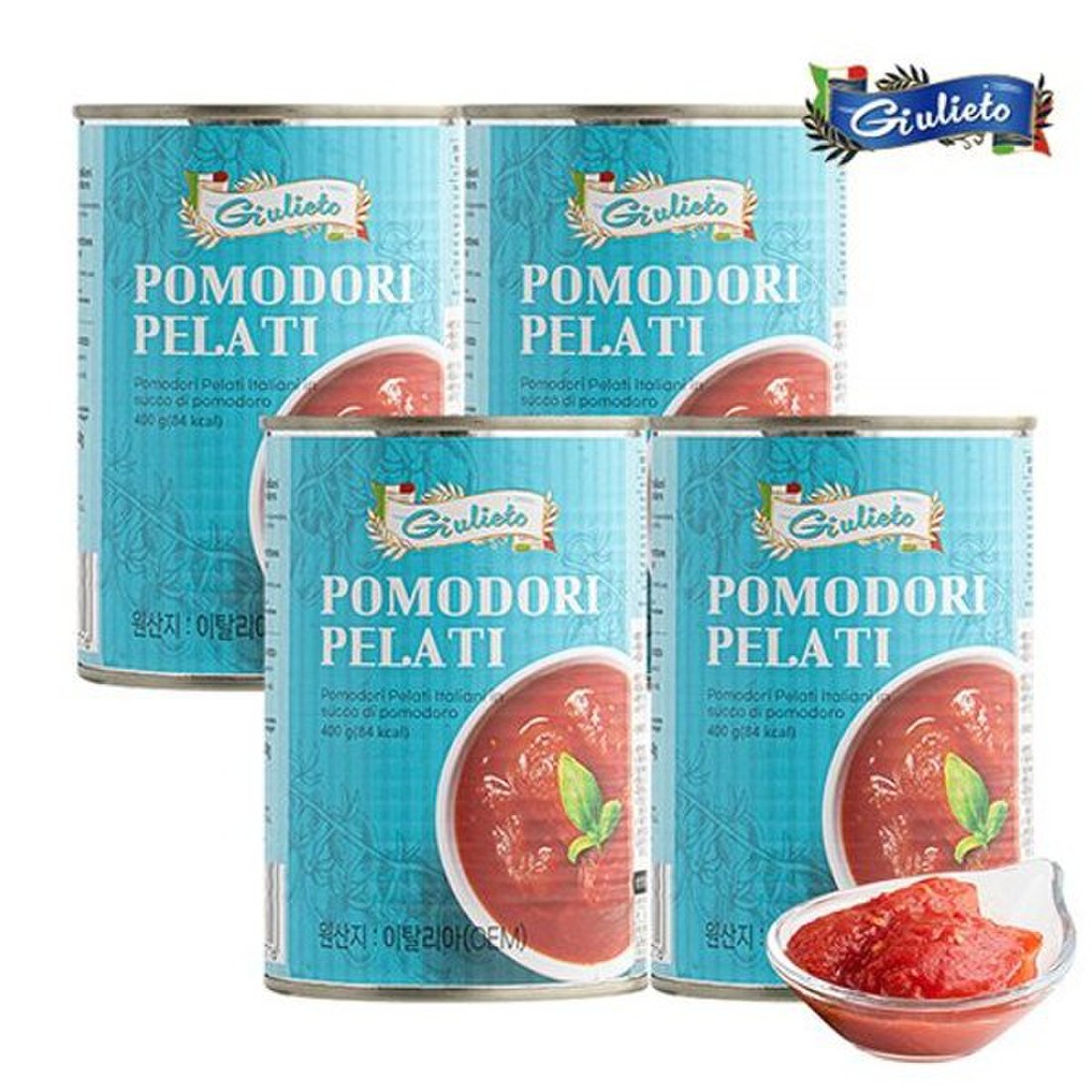 [보라티알] 롱고바디 토마토홀 400g x4개, 믿고 사는 즐거움 SSG.COM