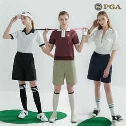 (추가 생산NO)23SS PGA 여성 하프 팬츠 3종 세트 - SSG.COM