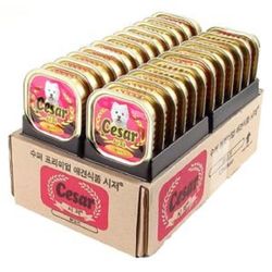 애견캔 강아지캔 통조림 시저 닭고기 100g 24ea - SSG.COM