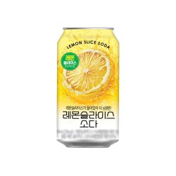 레몬슬라이스 소다 캔음료 340ml x 24개 - SSG.COM
