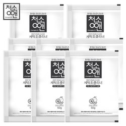 청소앤 세탁조클리너 50g 3박스(6P) +1박스(2P) 증정 - SSG.COM