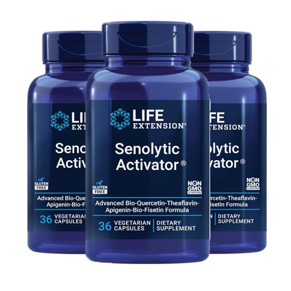 라이프 익스텐션 세놀리틱 Senolytic Activator 36캡슐 3팩 - SSG.COM