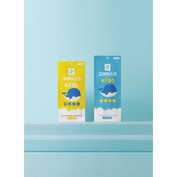 [KF80고래마스크]대형/소형 10매 개별포장 식약처허가 - SSG.COM