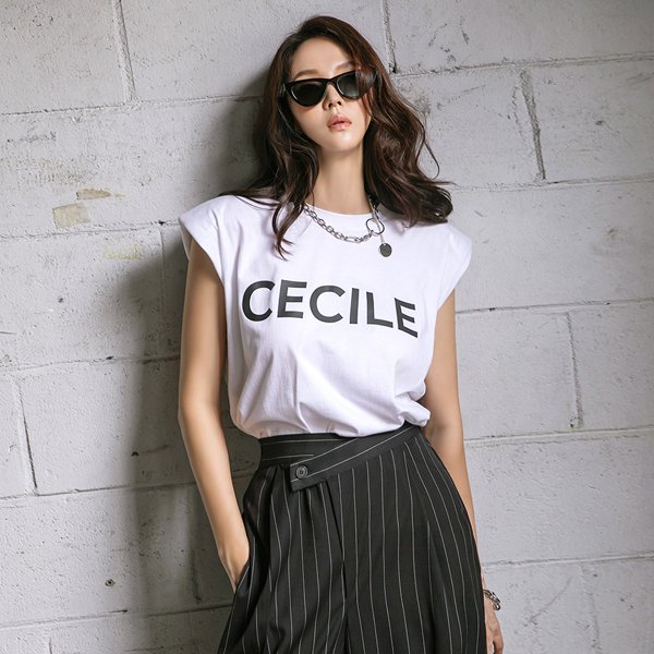 [딘트] E2506 레터링 패드 탑/화이트 - SSG.COM