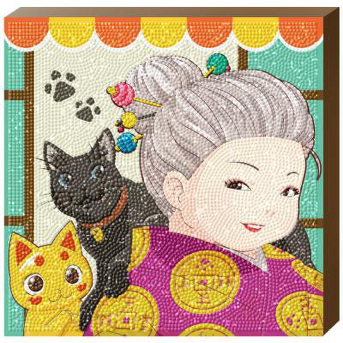 바보사랑 이상한 과자가게 보석십자수 DIY 큐빅 전청당 25X25.보드게임 친구들, 믿고 사는 즐거움 SSG.COM