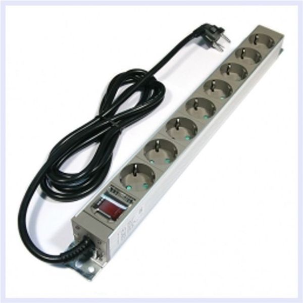 랙용 8구 16A 멀티탭 2.5M 랙장착멀티탭 과부하차단 - SSG.COM