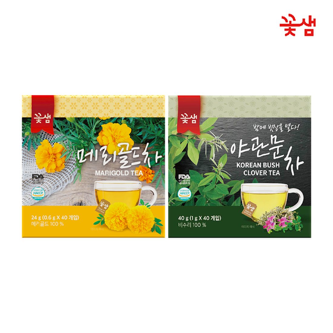 꽃샘 메리골드차 40T +야관문차 40T (80T), 믿고 사는 즐거움 SSG.COM