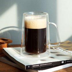 모네 이중유리컵 300ml 2P - SSG.COM