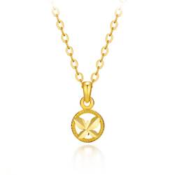 24K 나비 팬던트 순금체인 목걸이 3.75g + 18K장식 - SSG.COM